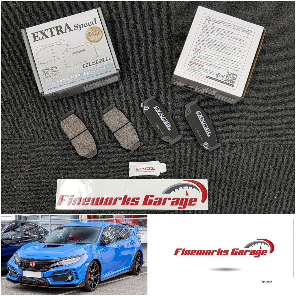 HONDA CIVIC FK8 TYPE R DIXCEL TYPE ES FRONT (341225) OR REAR (335161 ...
