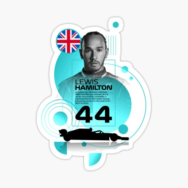 Lewis Hamilton Stickers V1 | Shopee Malaysia