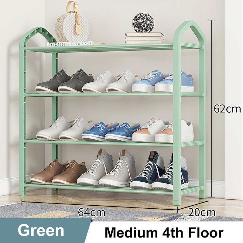 4 Tier Shoe Rack / Rak Kasut 4 Tingkat / DIY Space Saving Shoe ...