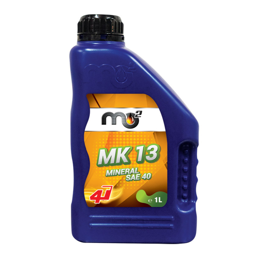 MO2 MK13 4T SAE 40 MINERAL MOTORCYCLE ENGINE OIL (1 LITRE) | Shopee ...