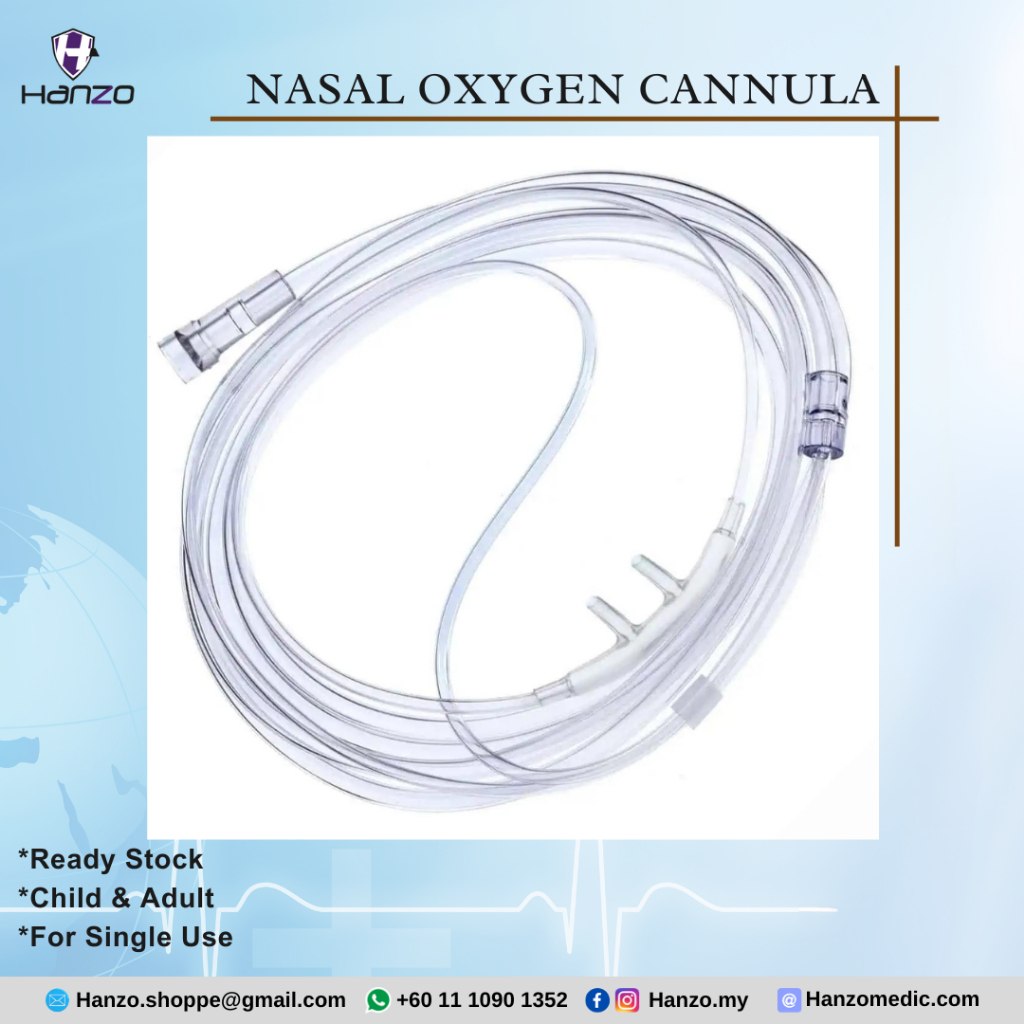 [READY STOCK] Nasal Oxygen Cannula With Chamber and Tubing | Shopee ...