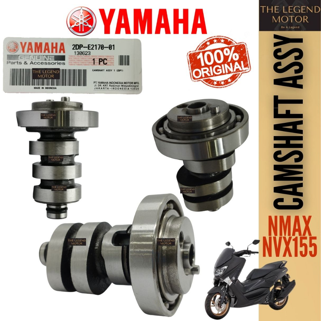 NVX155 V1 V2 NMAX NVX 155 AEROX AEROX155 Camshaft Assy Cam Shaft Kam Sab Kem Sab Kem B6H-E2170 ...