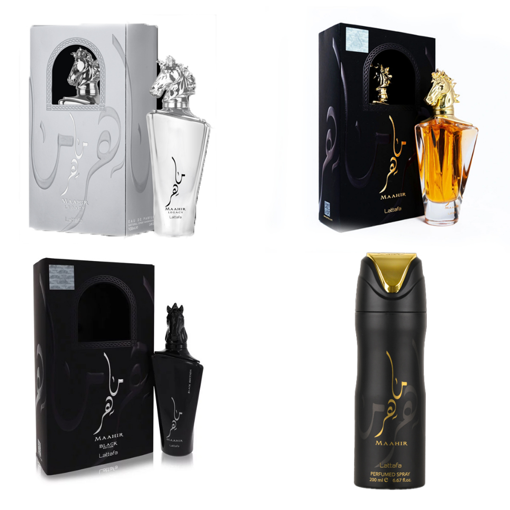 Lattafa Perfumes 100ML ORIGINAL collection perfume Maahir Gold, Maahir ...