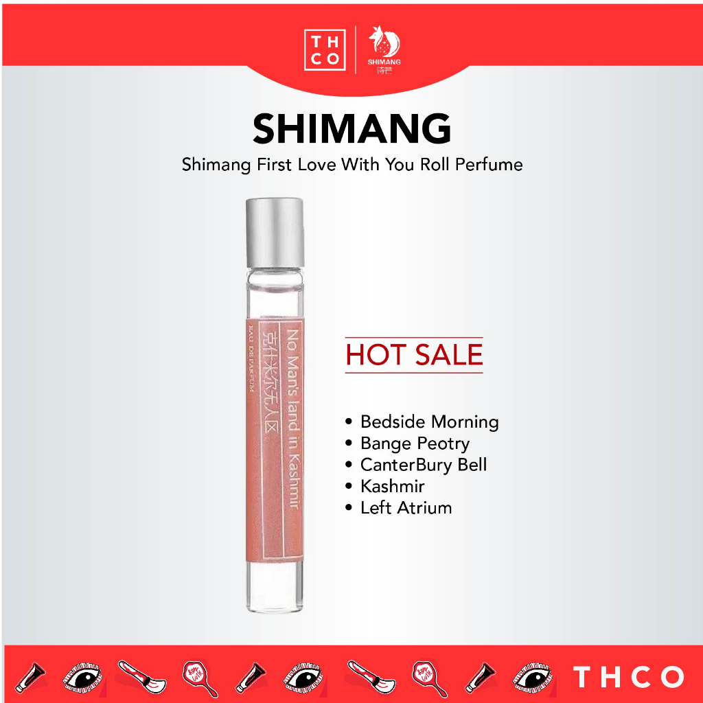 SHIMANG First Love With You Roll Perfume (10ml) 诗芒初恋与你滚珠香水 | Shopee ...