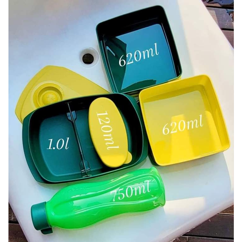 Tupperware Set Bekal Set Tapau (5 items) | Shopee Malaysia