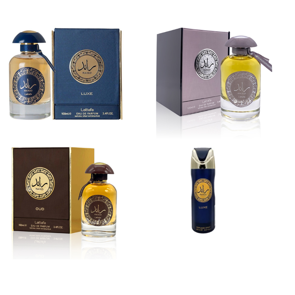 Lattafa Perfumes 100ml collection perfume Raed Luxe, Raed Oud, Raed ...