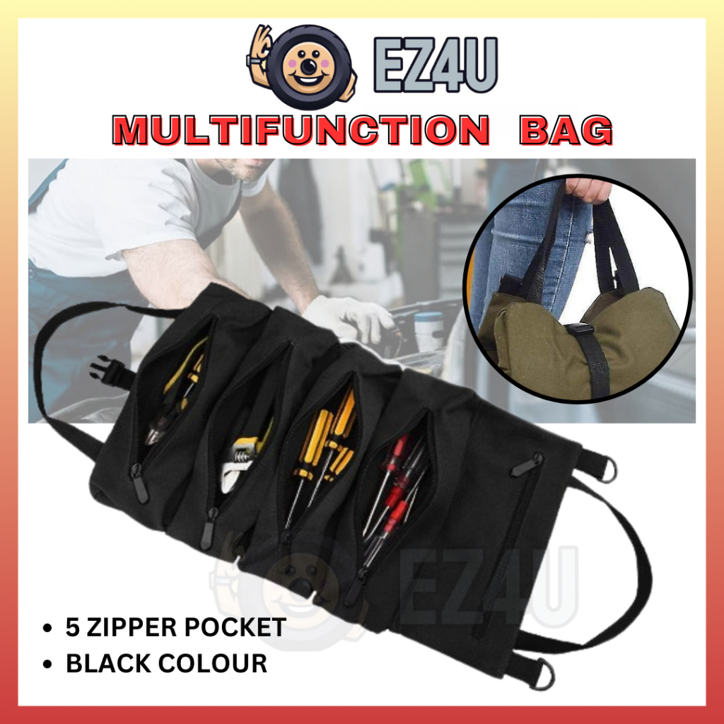 [EZ4U] Multi-purpose Car Repair Kit Bag Multifunction Oxford Cloth ...