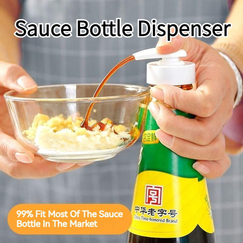 Pam Botol Sos Tomato Cili Pump Head Dispenser Bottle Mouth Squeezer ...