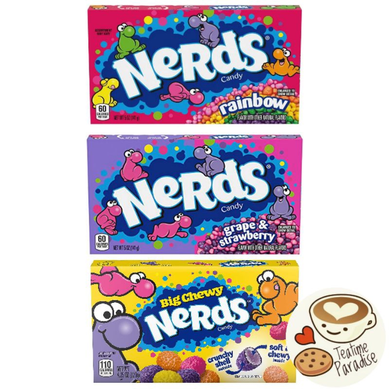 Nerds Candy 141g / 120g / 46.7g (Rainbow / Grape & Strawberry / Big ...