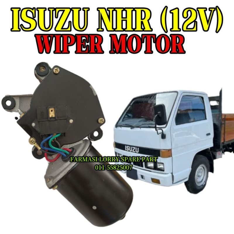 ISUZU NHR WIPER MOTOR(12V) UNTUK LORRY 1TON 3TON 5TON | Shopee Malaysia