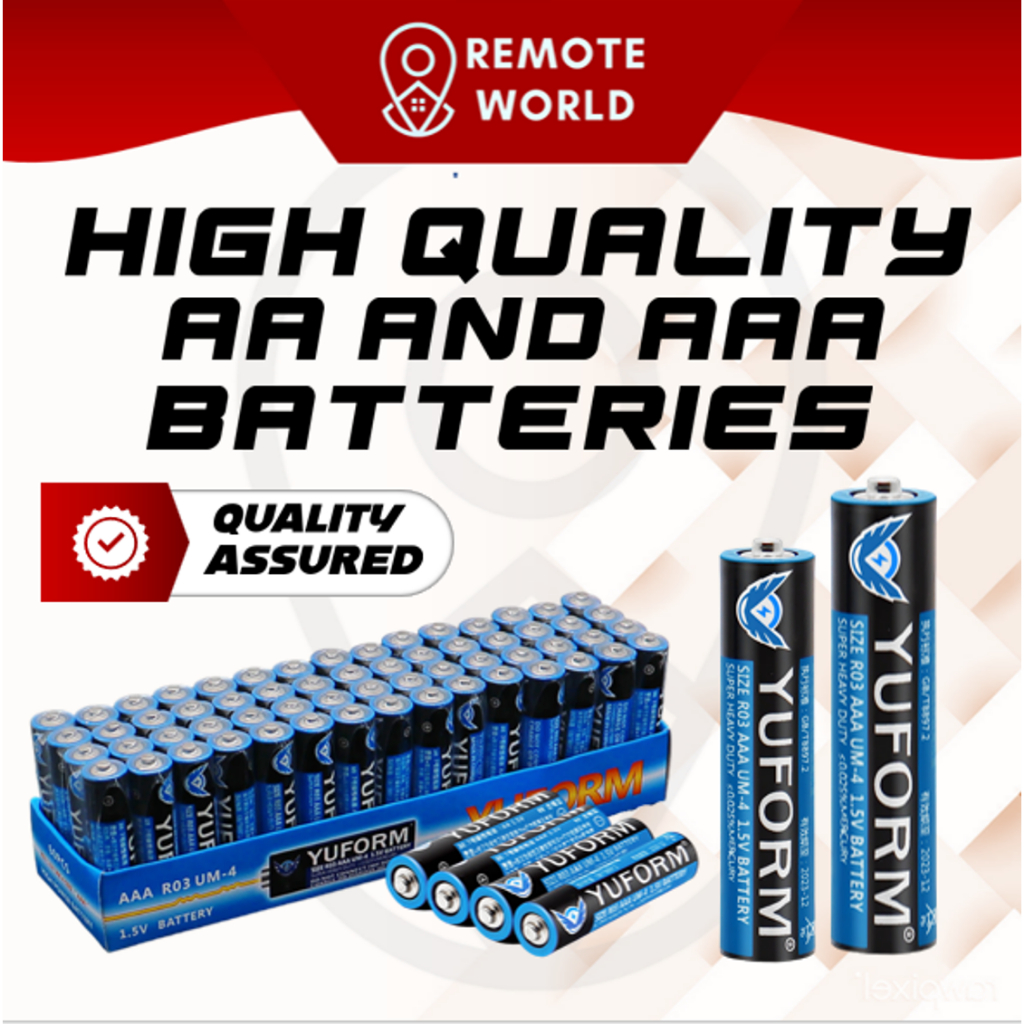 AA & AAA Battery | High Quality Battery for your remote controller Toy ...