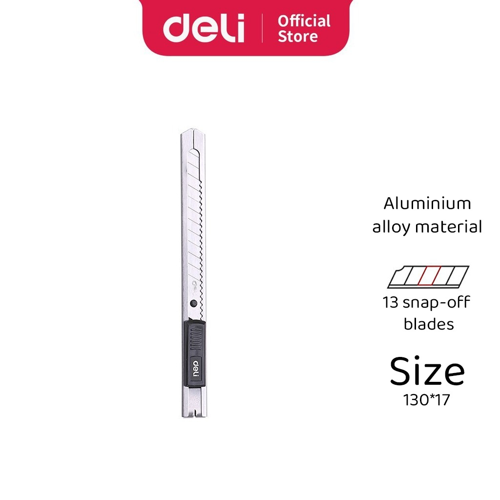 Deli Tools DL4198 Cutter SK5 Alloy Steel Self-Locking Function 9mm ...