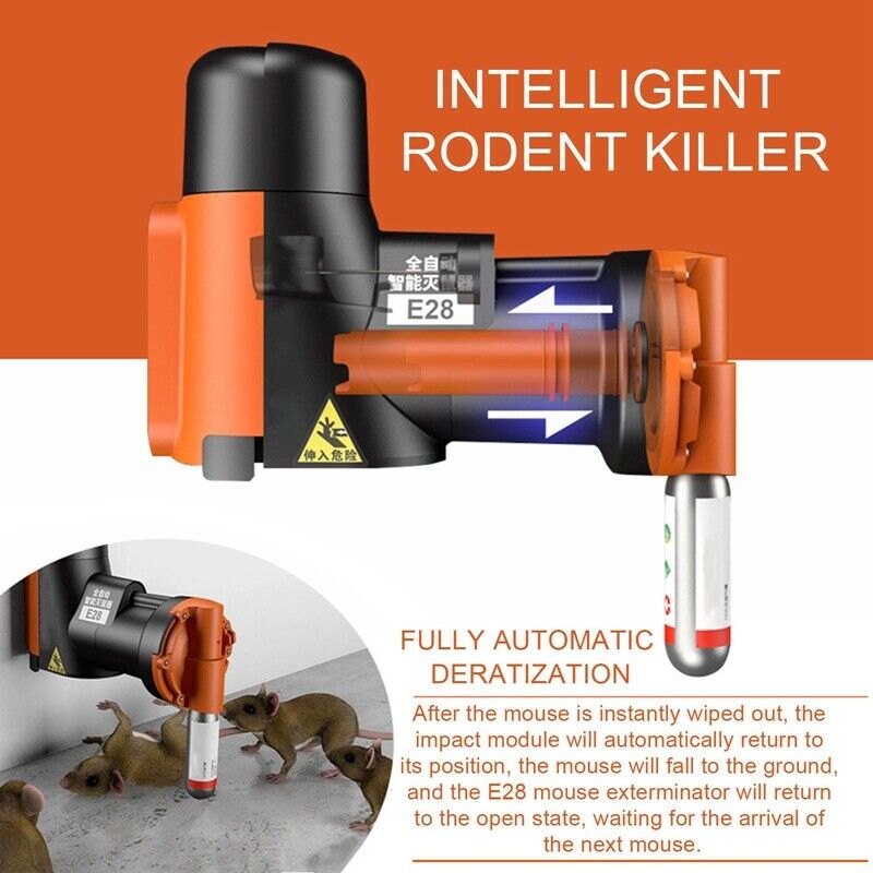 Smart Automatic Humane Non-Toxic Rat and Mouse Trap Kit Rat Mouse Multi ...