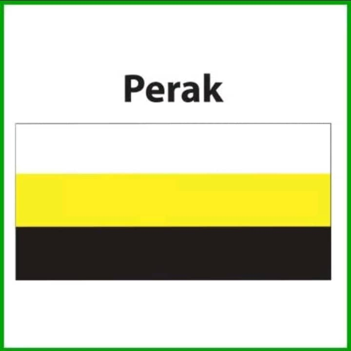 Perak Flag 3x6ft, Bendera Perak 3x6ft, Woolen | Shopee Malaysia