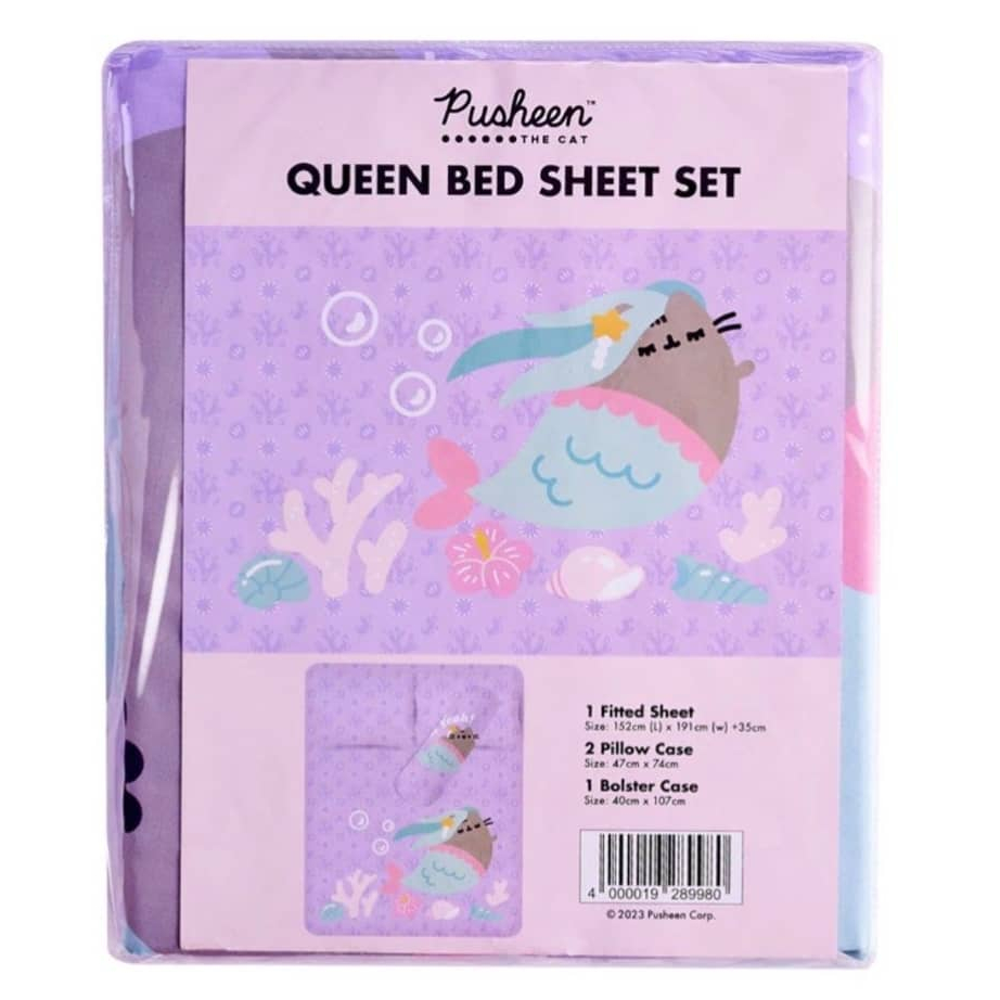 Pusheen Queen size bed sheet | Shopee Malaysia