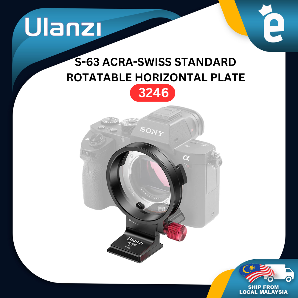 Ulanzi S-63 Rotatable Horizontal-To-Vertical Mount Plate Kit 3246 for ...