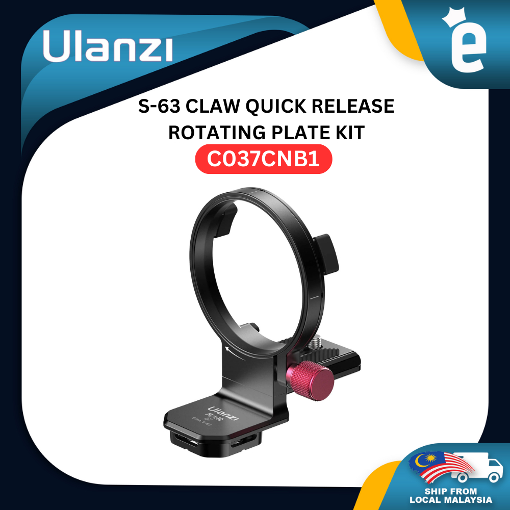 Ulanzi S-63 Claw Quick Release Rotatable Horizontal-To-Vertical Mount ...