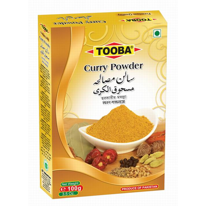 TOOBA CURRY POWDER 100G | Shopee Malaysia