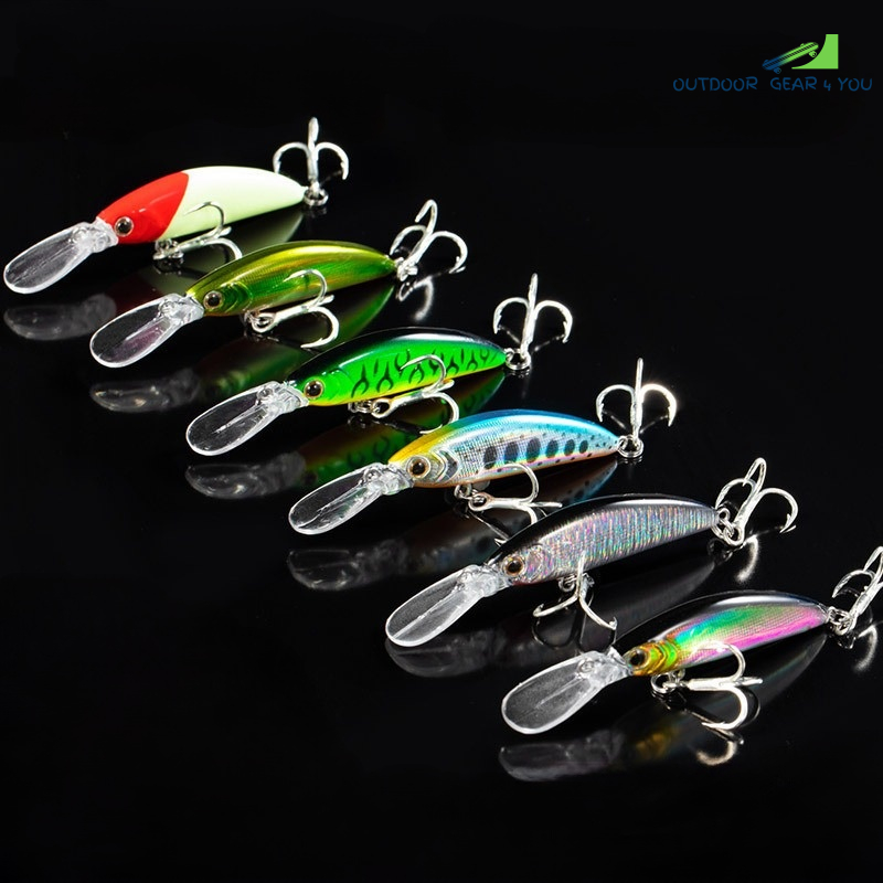 1Pcs Lifelike Sinking Minnow Fishing Lure 7cm/7.7cm/8.3cm 6.5g/8.5g/10g Artificial Hard Bait ...