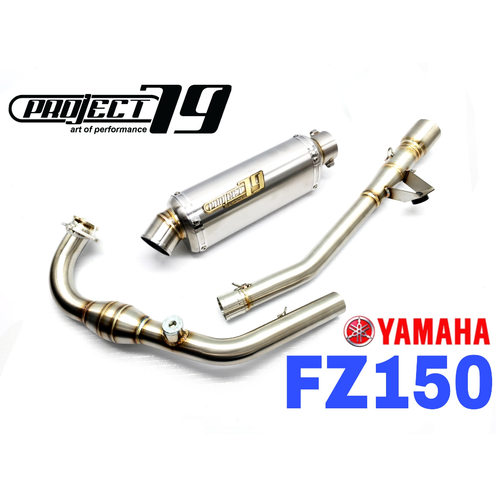 Yamaha FZ150 Project 79 Motorcycle Power Boom Full System Exhaust ...