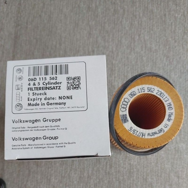 OIL FILTER VOLKSWAGEN 06D115562 GOLF GTI MK5 GOLF R EA113 MK2 PASSAT B7 ...