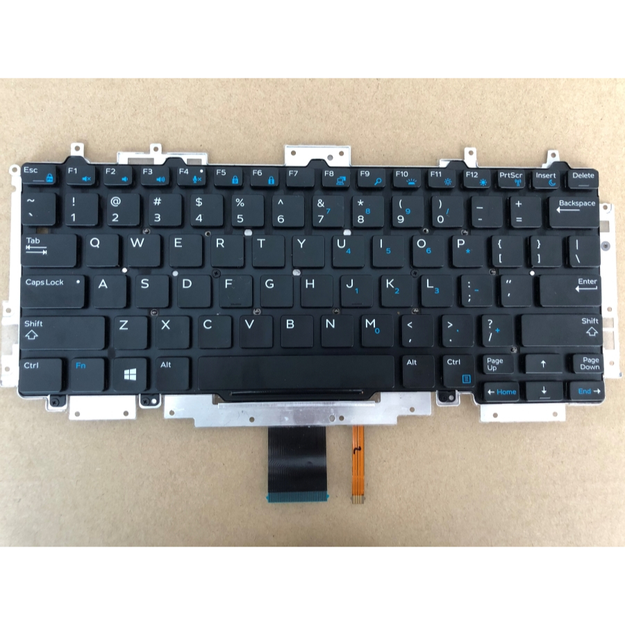 ORIGINAL DELL LATITUDE E7270 E5270 LAPTOP KEYBOARD BACKLIGHT | Shopee ...