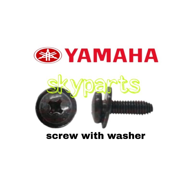 YAMAHA ORIGINAL Y15ZR Y15 135LC V1 V2 V3 V4 V5 V6 V7 SCREW WITH WASHER ...