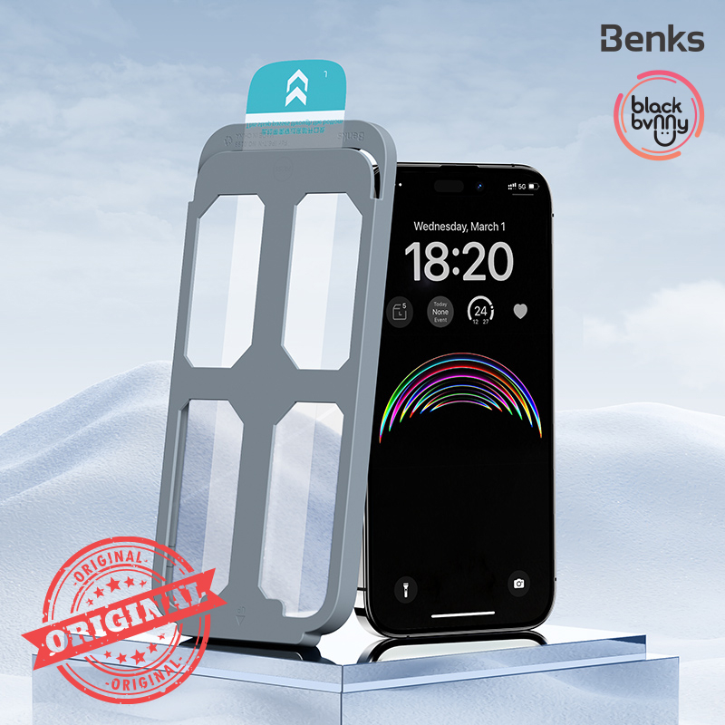 Benks JoyView Anti Reflection Screen Protector IP 15 Pro Max Plus Ultra ...