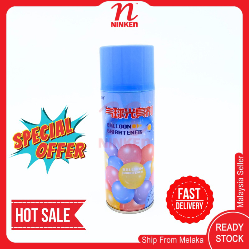 Balloon Brightener Spray 450ml Balloon Polish Antioxidant Shine Latex ...