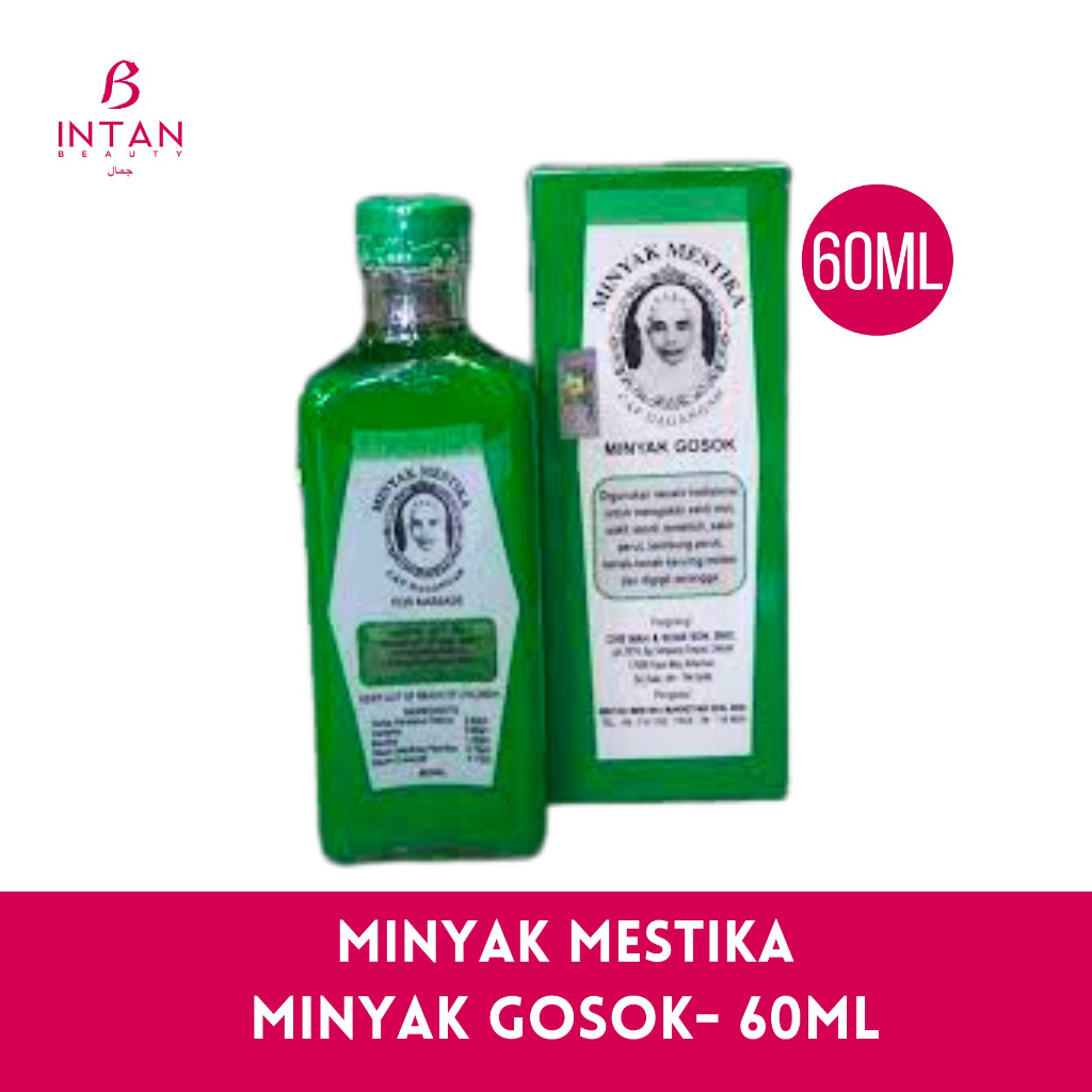 Minyak Mestika- Minyak Gosok/ Minyak Bayini Telon Oil (30ml / 60ml ...