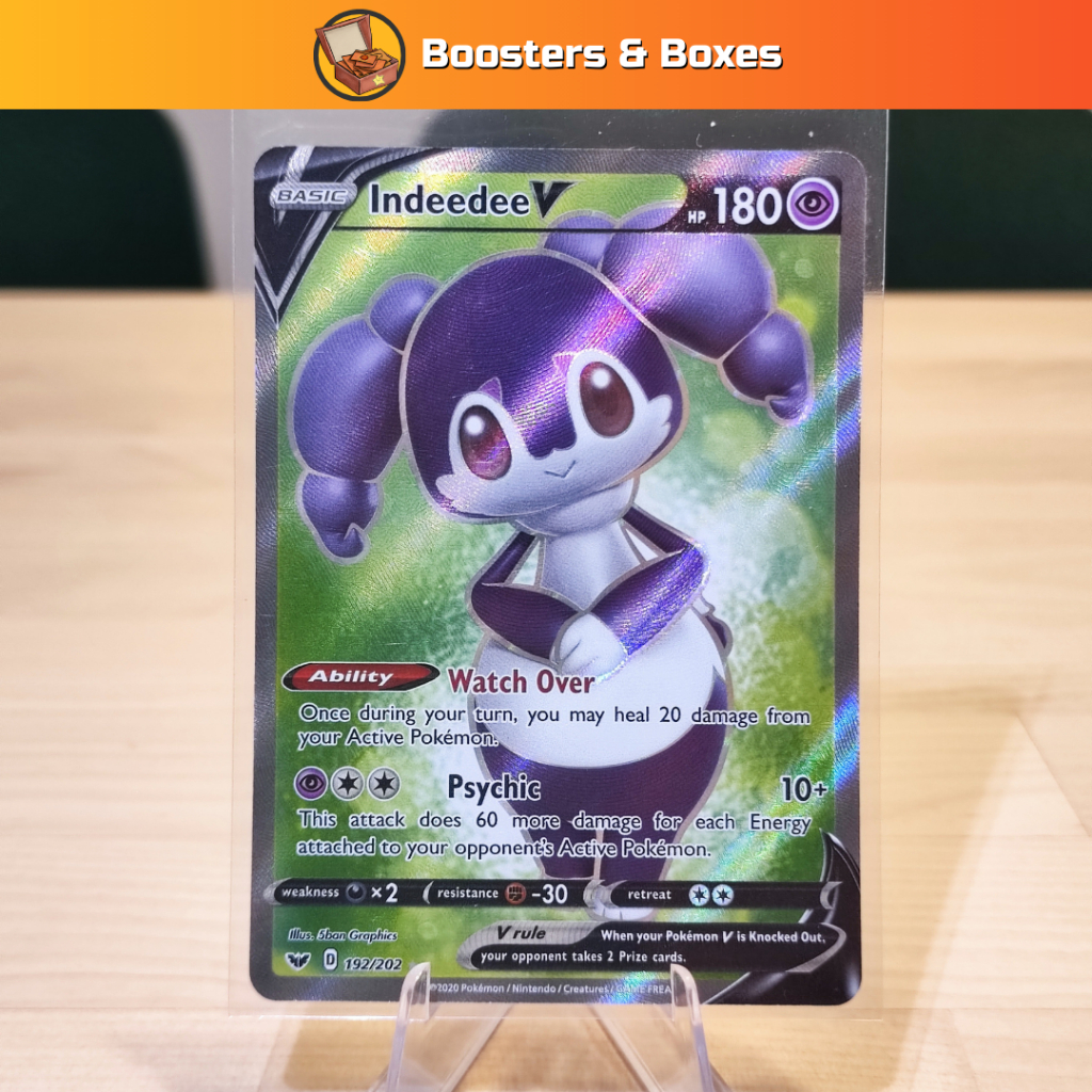 Indeedee V (192/202) [Sword & Shield (Base Set)] | Shopee Malaysia