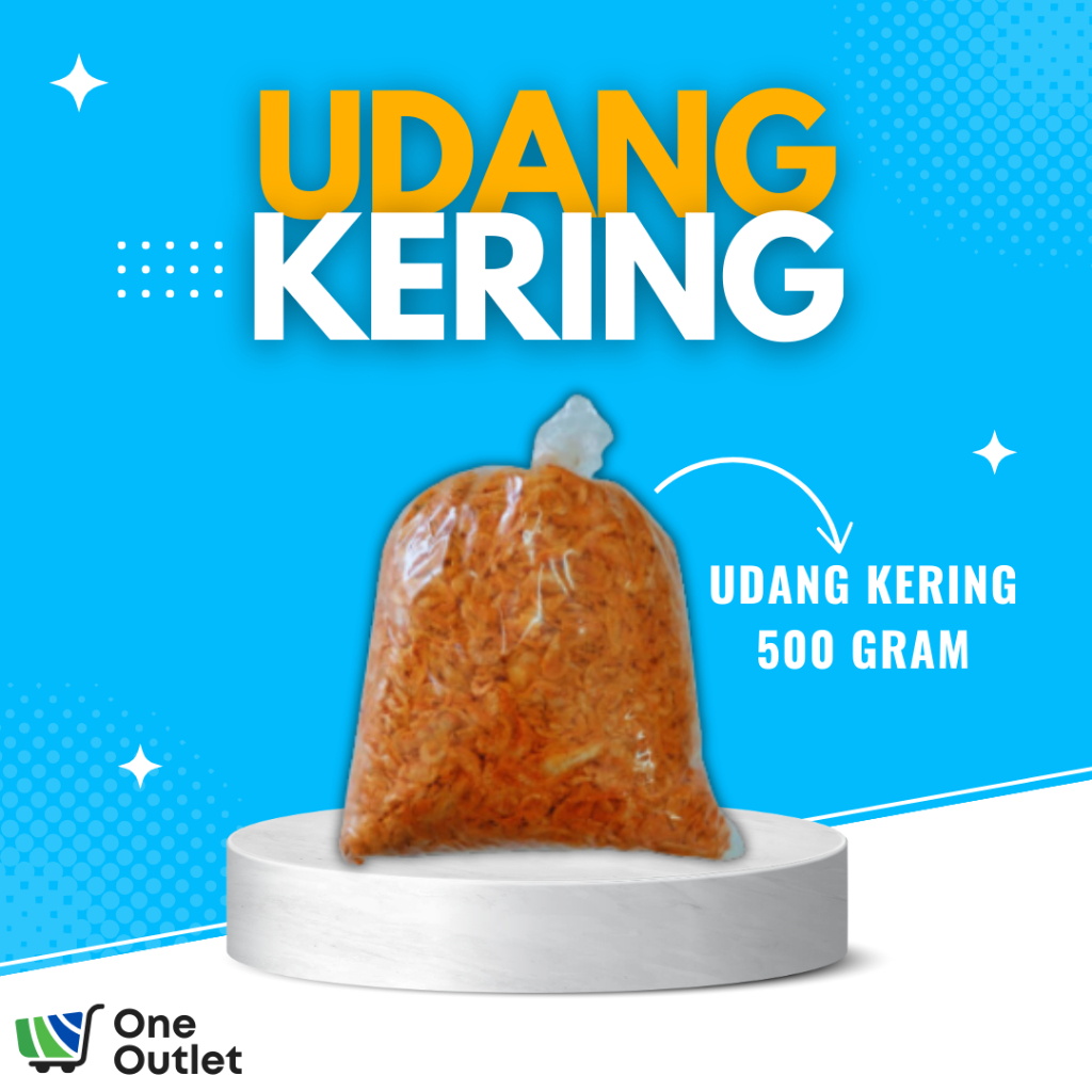 Udang Kering Thailand Halus Udang Kerabu Maggi Udang Somtam (500 G ...