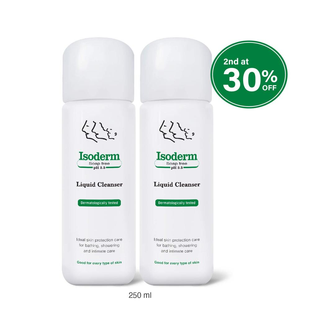 Isoderm Liquid Cleanser Twin Pack(250ml x 2) | Shopee Malaysia