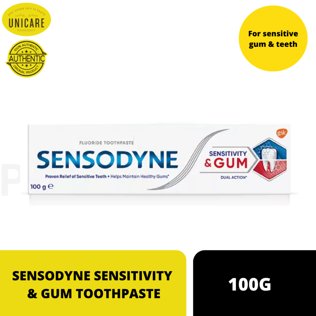 SENSODYNE SENSITIVITY & GUM TOOTHPASTE 100G | Shopee Malaysia