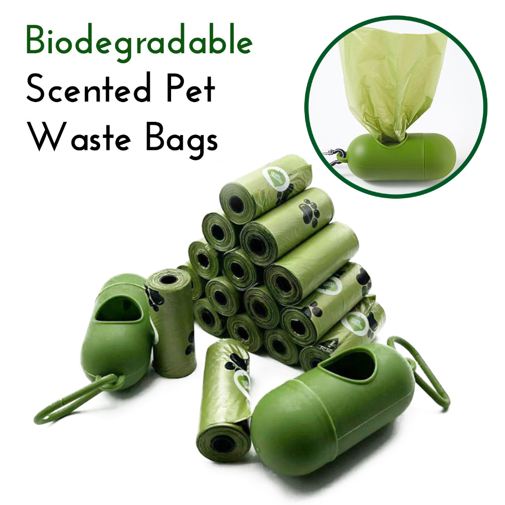 Biodegradable Pet Waste Litter Bag Environment Friendly Portable Travel ...