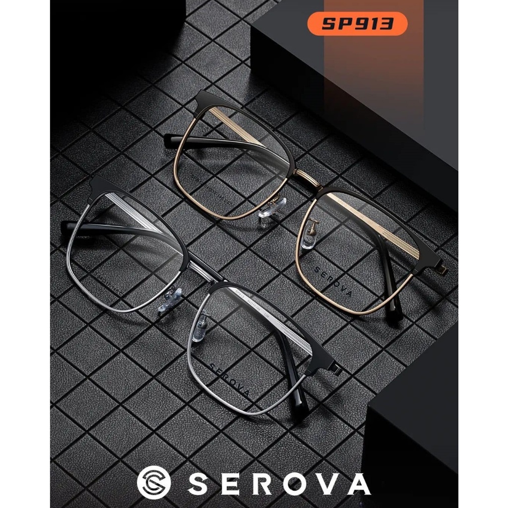 Serova Pure Titanium Frame SP913 100% Original | Shopee Malaysia