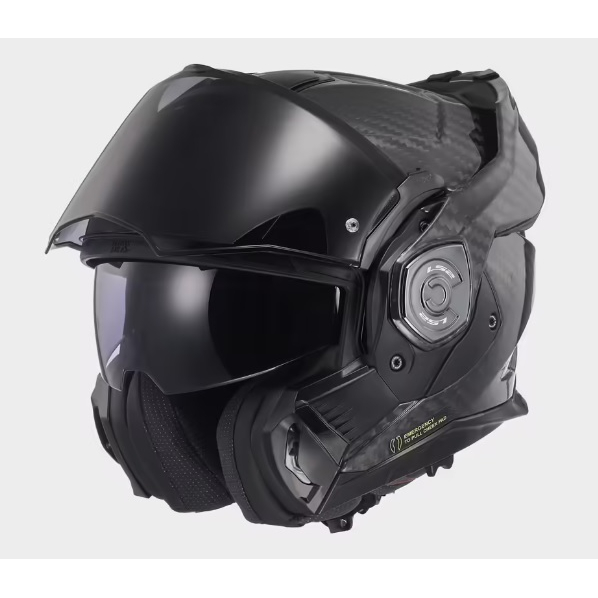 LS2 FF901 ADVANT X SOLID CARBON 180 MODULAR HELMET (GLOSSY) ( hock lee ...