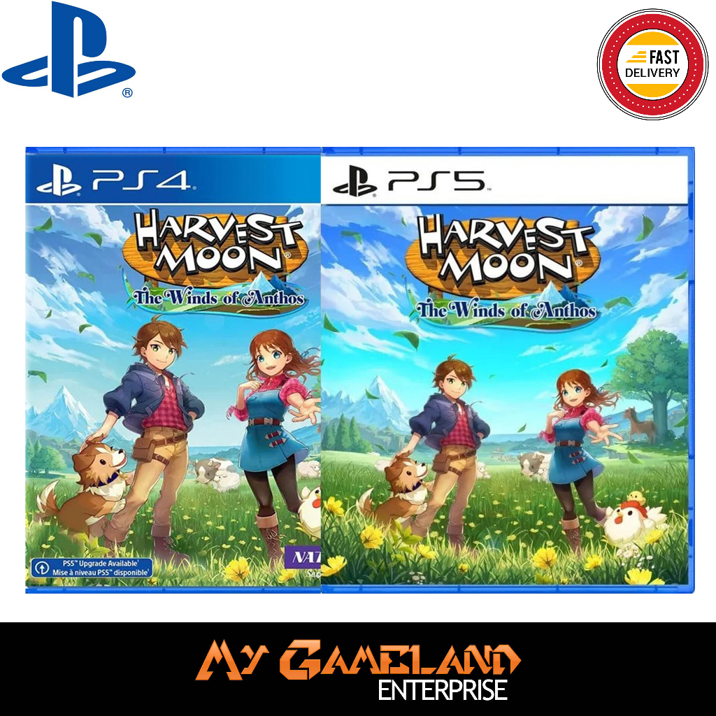 PS4 / PS5 Harvest Moon The Winds Of Anthos (R3)(English/Chinese)(BRAND NEW) | Shopee Malaysia