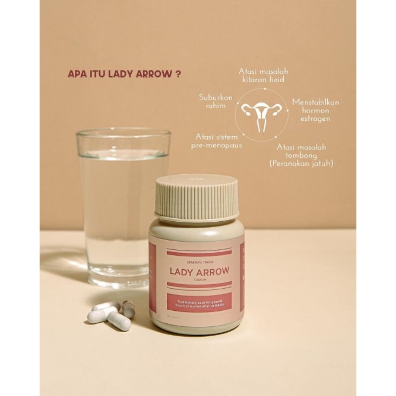 Imej Baru!! Lady Arrow Capsule Kapsul Sedu Arrow Sendayu Tinggi Rawat ...