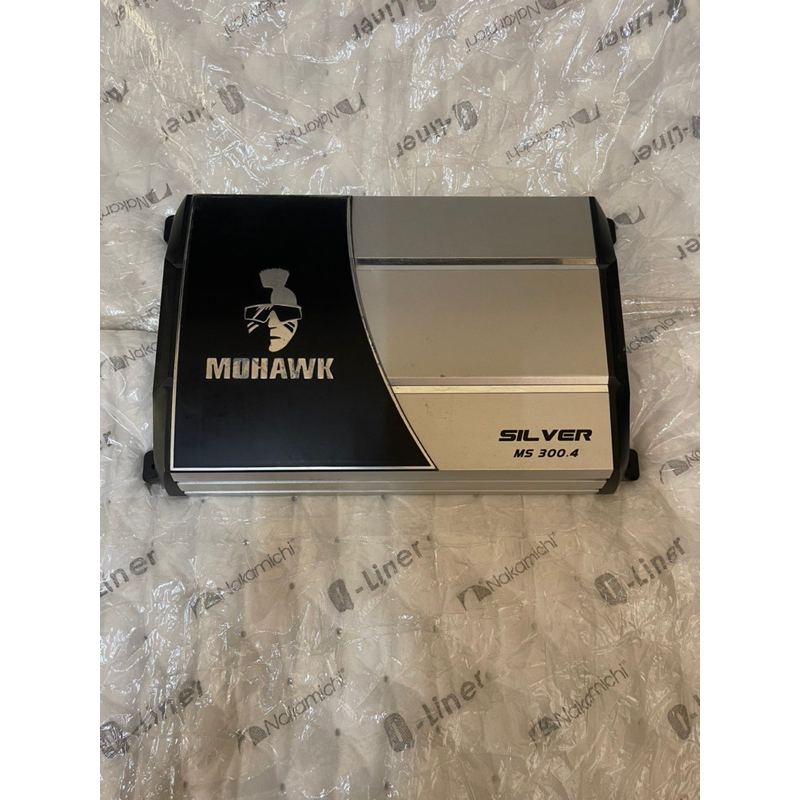MOHAWK SILVER POWER AMPLIFIER 4 channel kereta amplifier 300watts (used ...