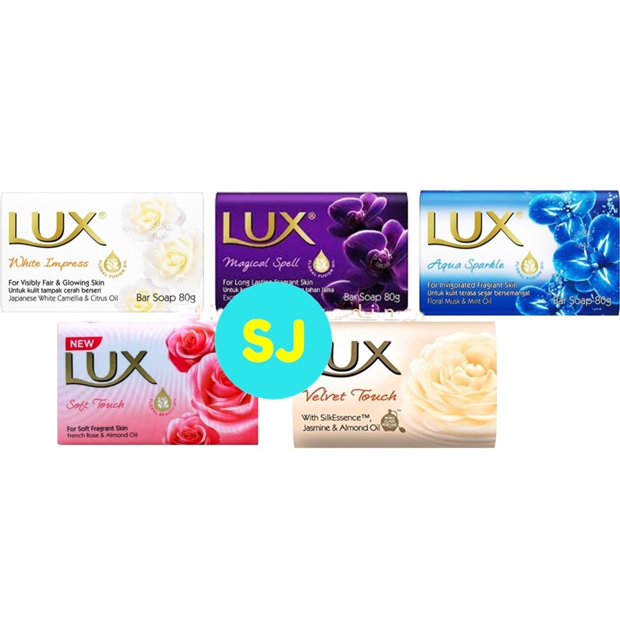 Lux Bar Soap / Lux Sabun (70g x 4 pieces) / (70g x 8 pieces) | Shopee ...