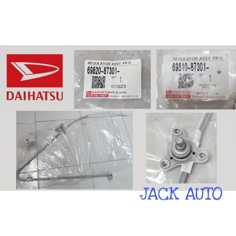 [Original] Manual Door Window Gear Daihatsu Delta DV57 DV58 DV99 DV116 ...