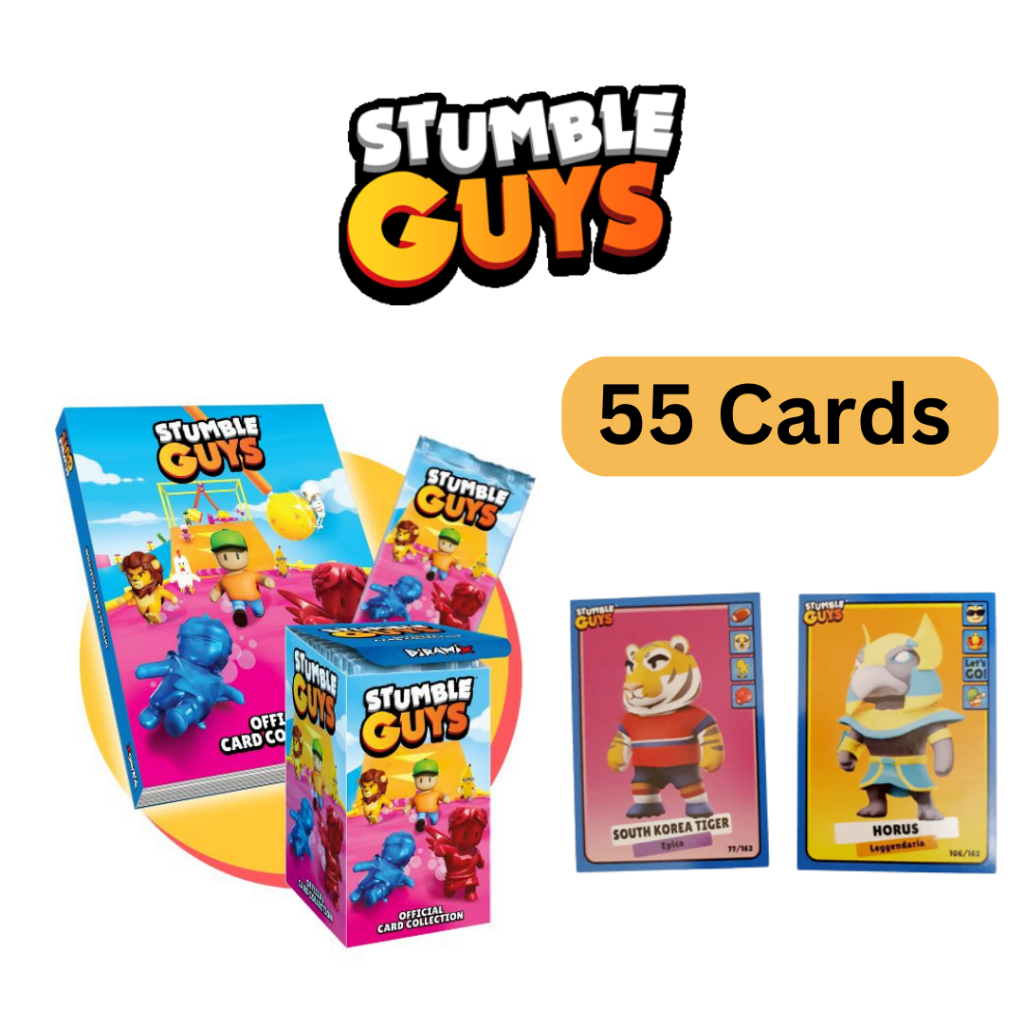 Gold Stumble Guys Card 55pcs Gold/Silver Version rare Stumble Guys ...