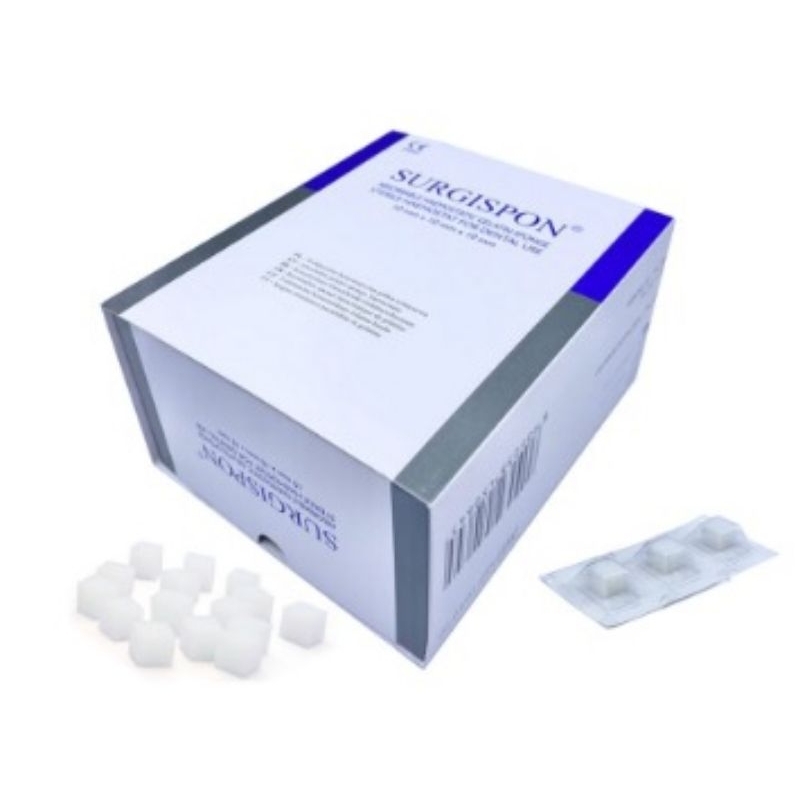 [READY STOCK] SURGISPON ABSORBABLE HEMOSTATIC CUBE 90'S/BOX (10X10X10MM ...
