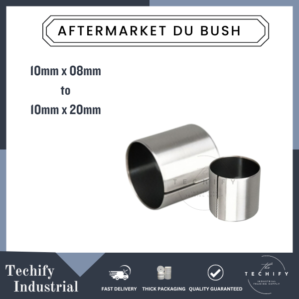 Aftermarket DU Bush ID 10 Sleeve Bearings Oilless Slide Plain Bushing ...