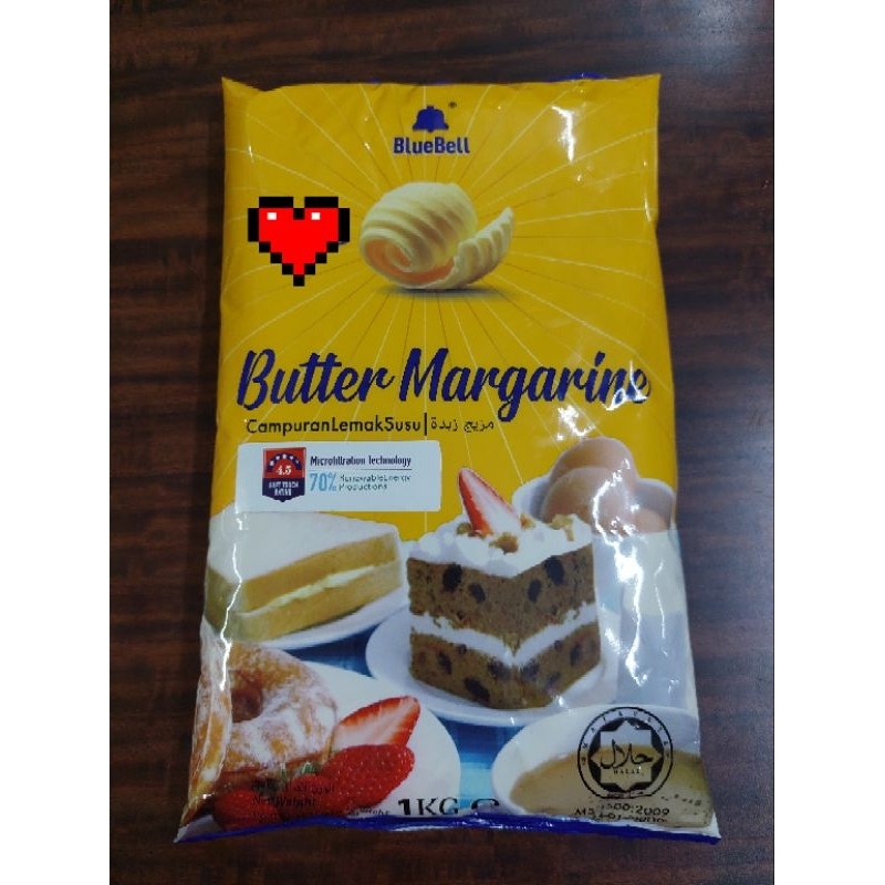 Butter Margarine BlueBell 1kg | Shopee Malaysia
