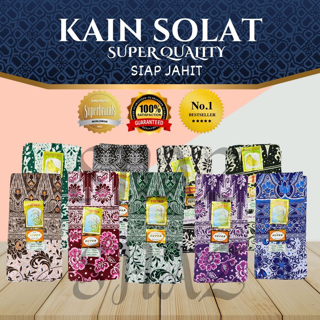 KAIN SOLAT/ KAIN BATIK/ KAIN SEMBAHYANG LABUH - (COTTON) | Shopee Malaysia
