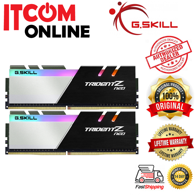 G.SKILL TRIDENT Z NEO RGB 16GB 32GB 64GB DDR4 3600MHZ DDR4 DESKTOP RAM ...