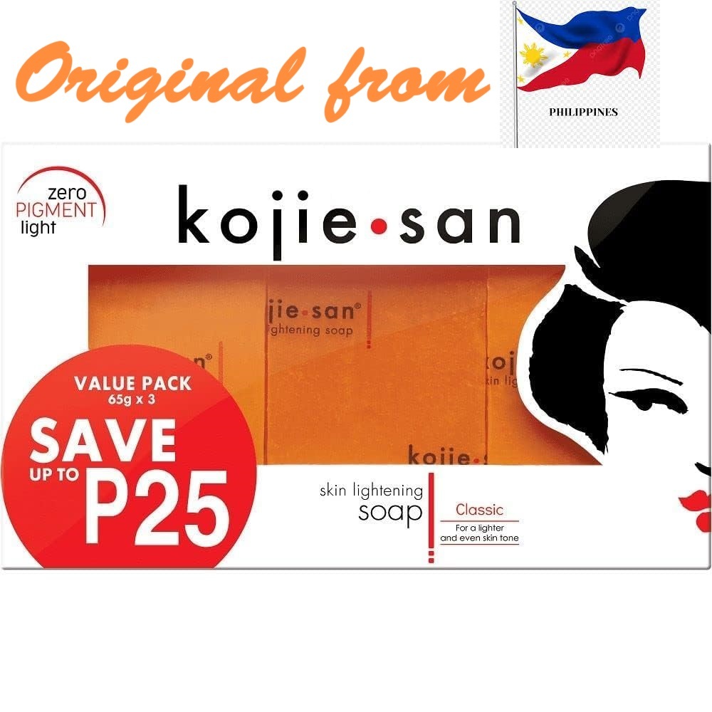 KOJIE SAN SOAP / KOJISAN / KOJIC SOAP 3 x 65g | Shopee Malaysia
