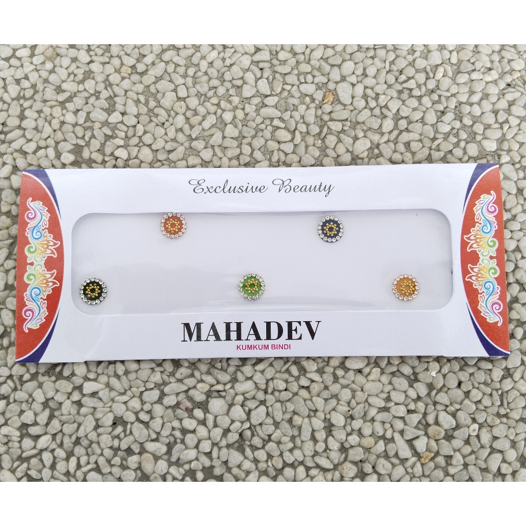 Fancy White Stone Design Indian Sticker Pottu Forehead Bindi Potu Wear ...